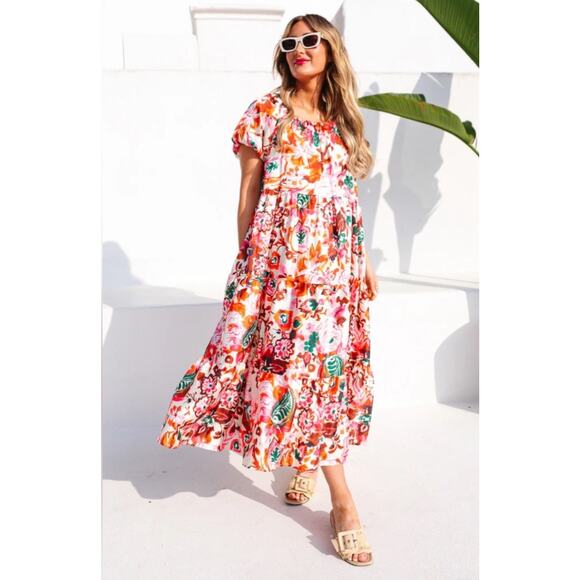 Ivy City Co | Dresses | Ivy City Co Harvey Tent Short Puff Sleeve ...
